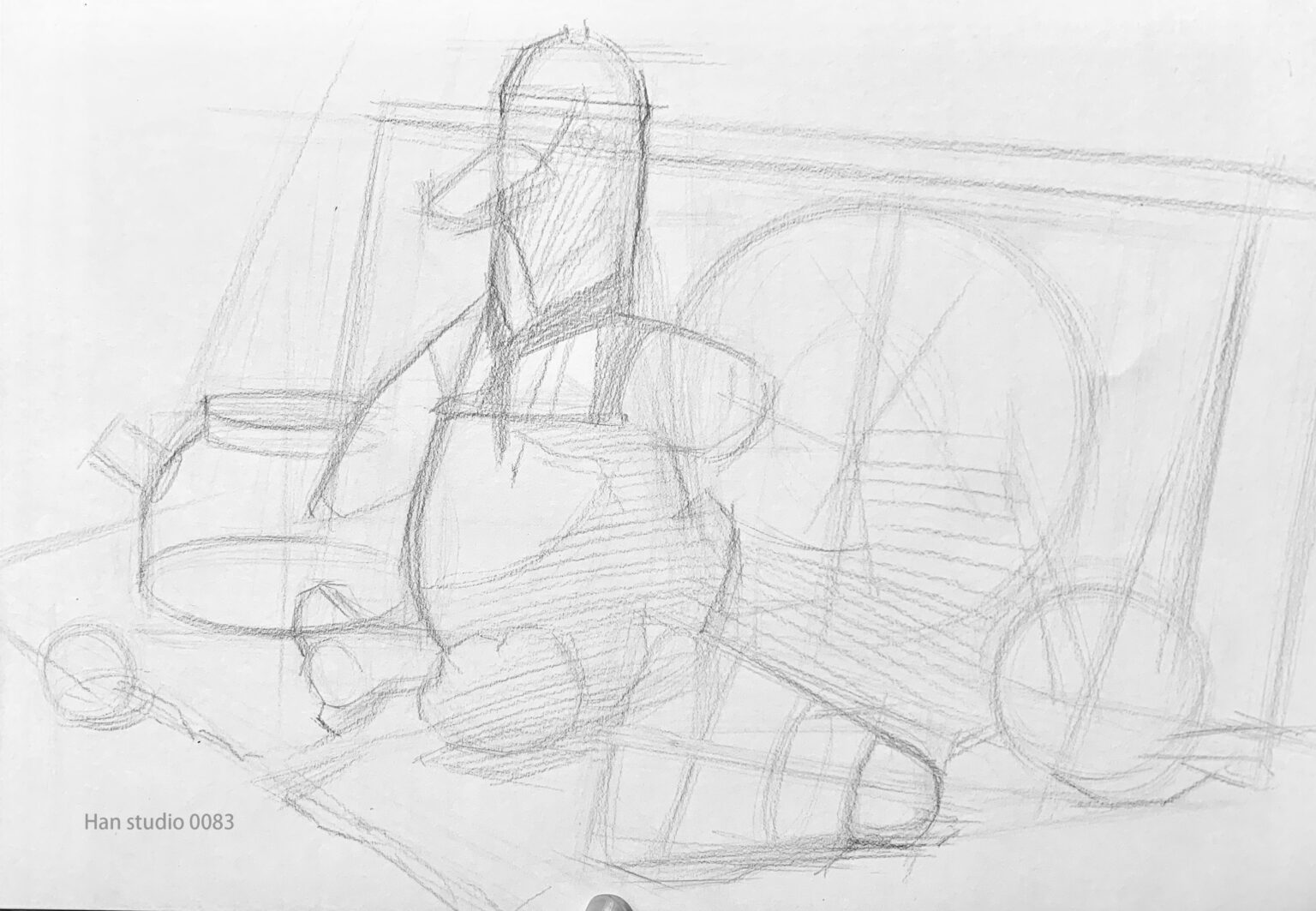 Mastering Still Life: Shape Simplification and Visual Balance