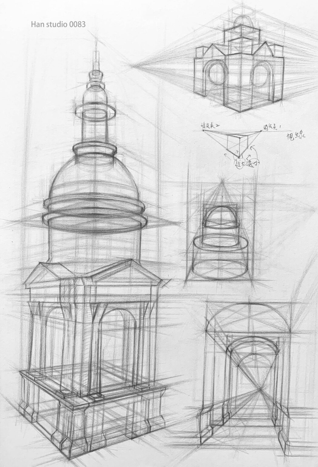 How to Draw Perspective: Basic to Complex Structures