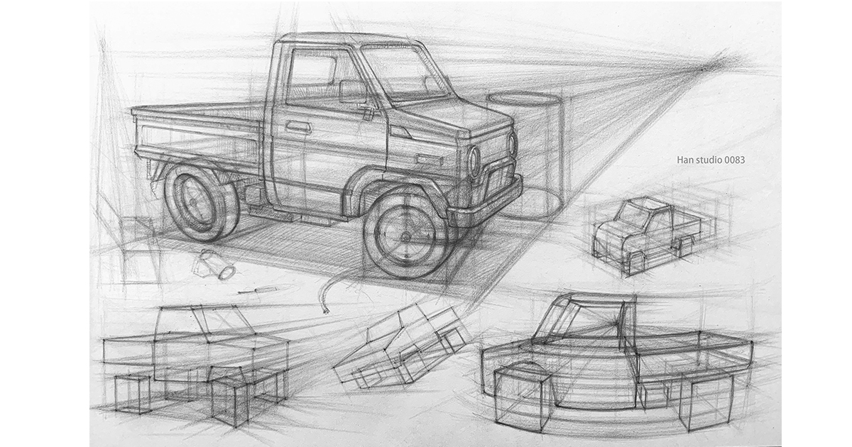 How to Draw a Car for Beginners: Using Simple Shapes