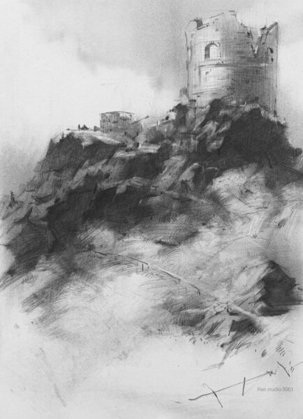 Easy Landscape Drawing: A Beginner’s Guide to Watercolor